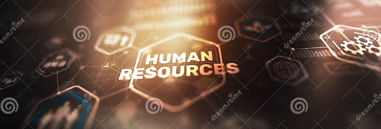 HR Human Resources Technology. Online and Modern Technologies Virtual ...