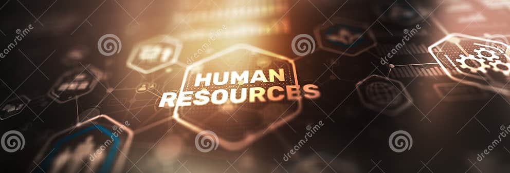 HR Human Resources Technology. Online and Modern Technologies Virtual ...