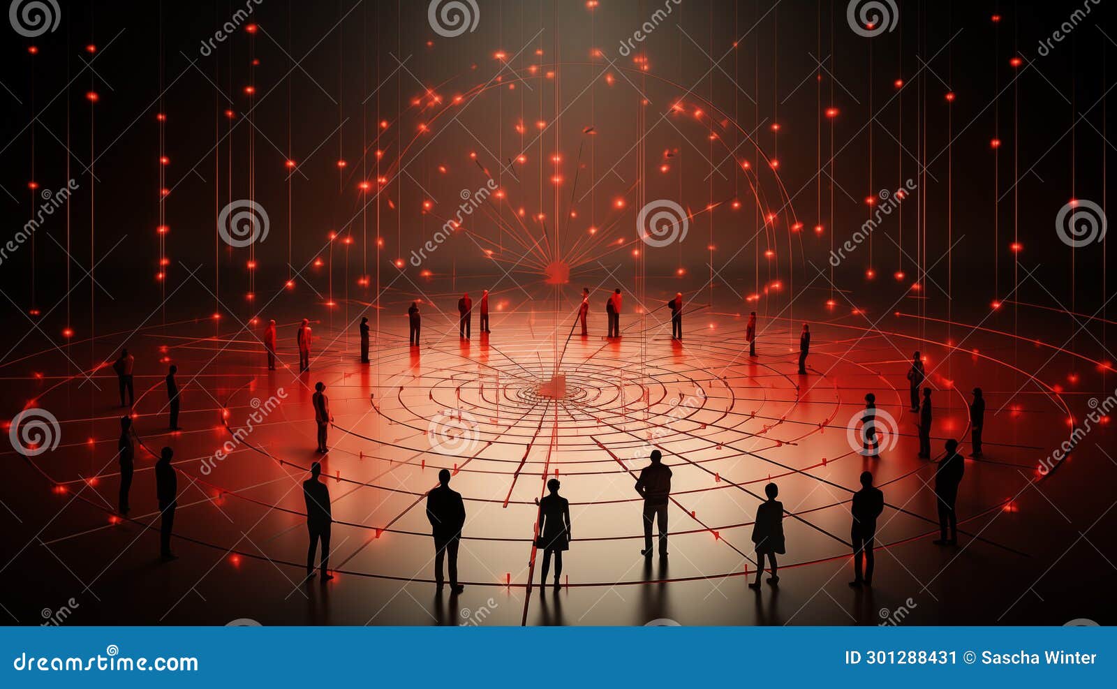 HR Insight: Navigating Excellence with Stick Figures Stock Image ...