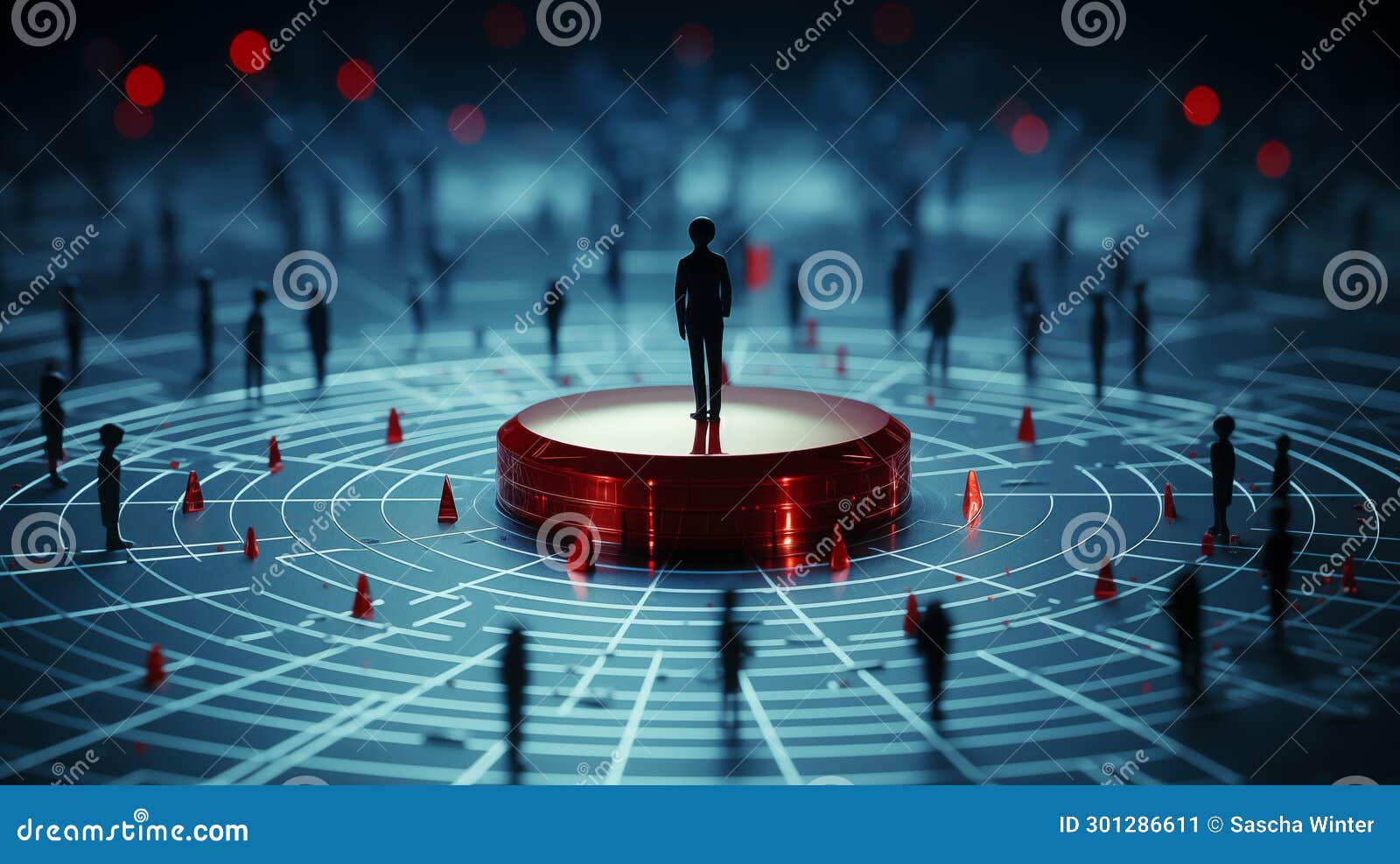 HR Insight: Navigating Excellence with Stick Figures Stock Illustration ...