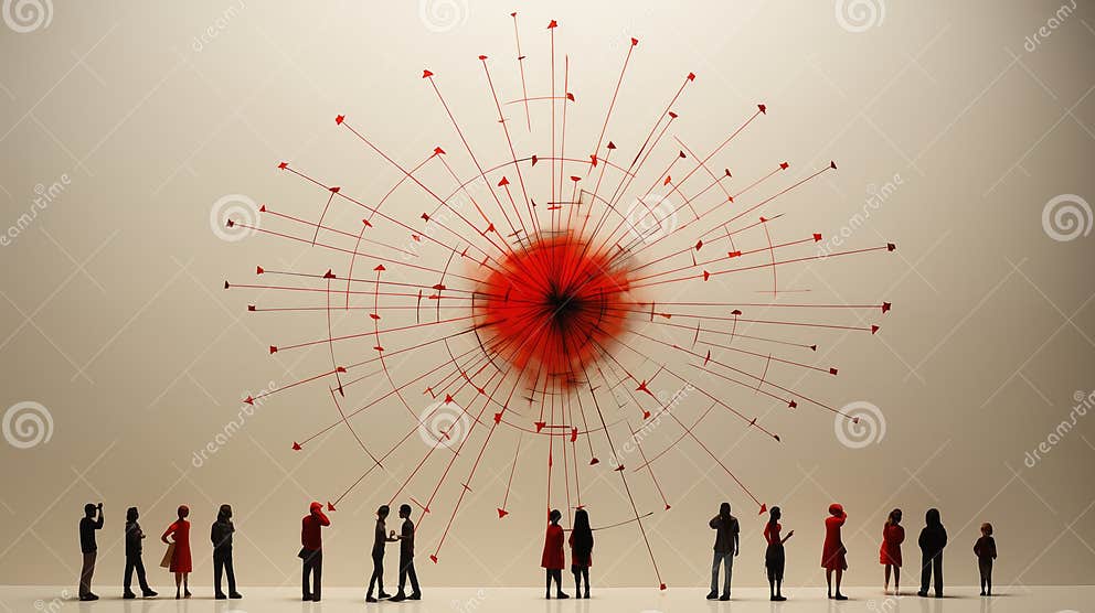 HR Insight: Navigating Excellence with Stick Figures Stock Image ...