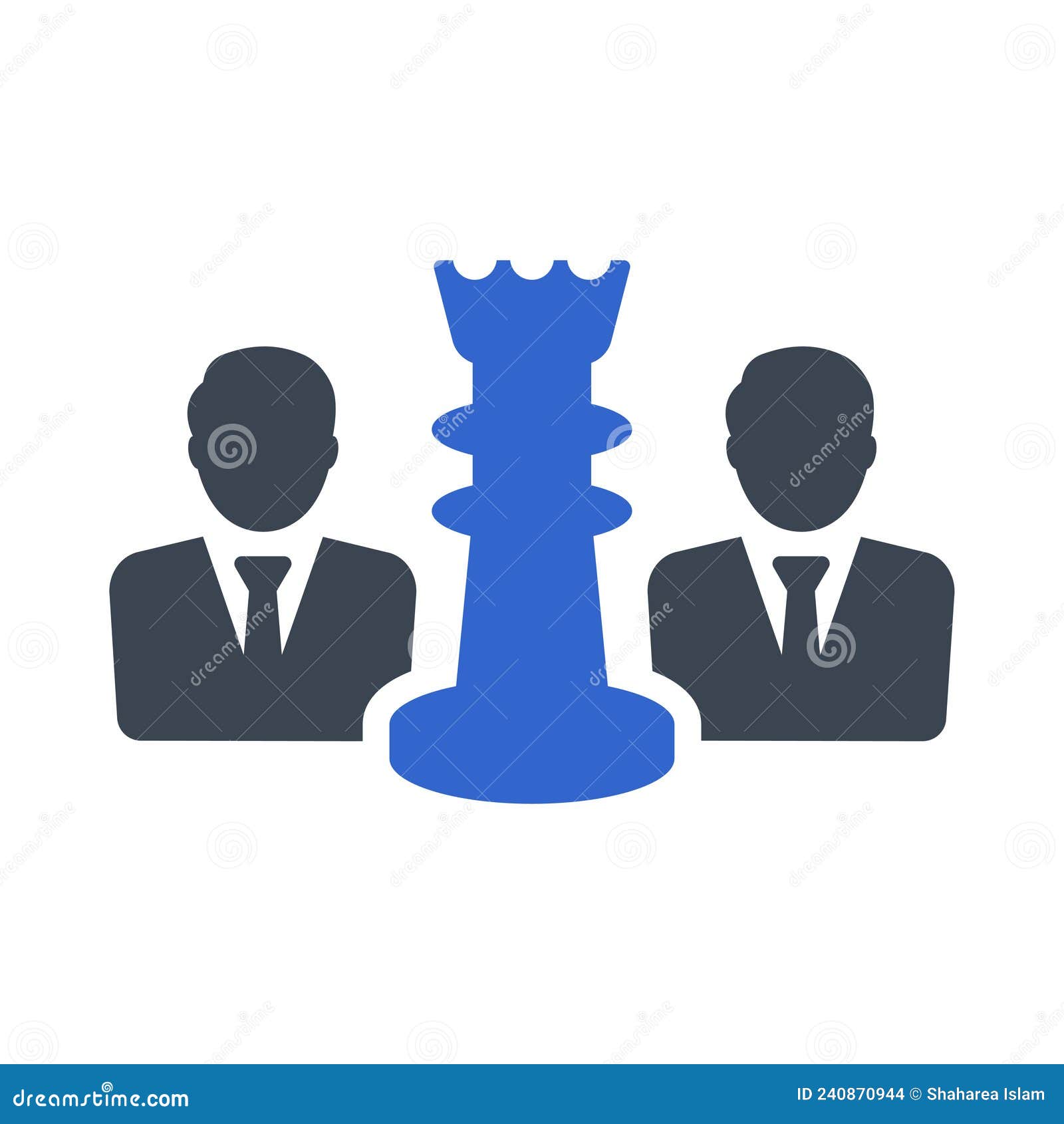 HR strategy icon stock vector. Illustration of vector - 240870944