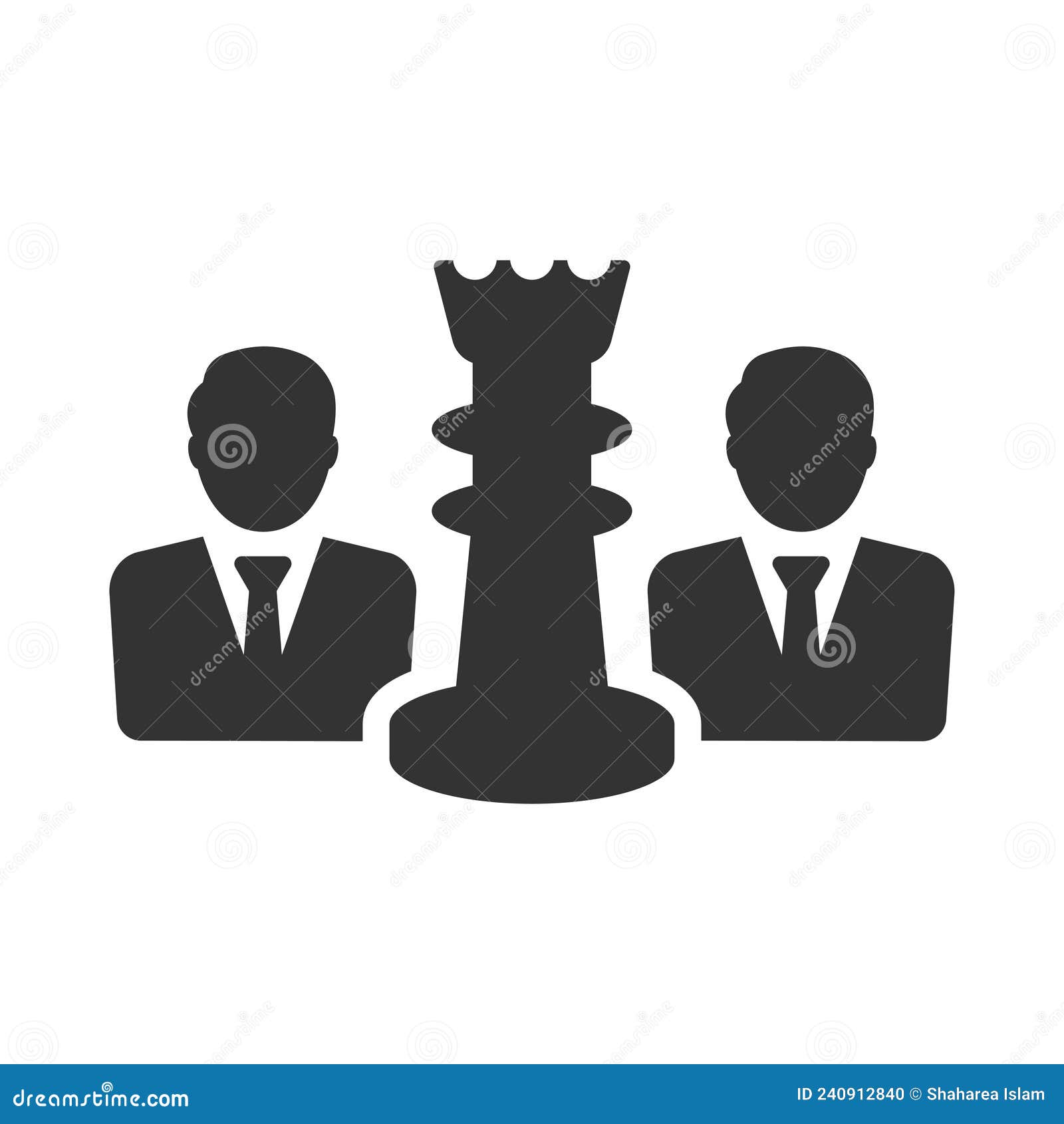 HR strategy icon stock vector. Illustration of plan - 240912840