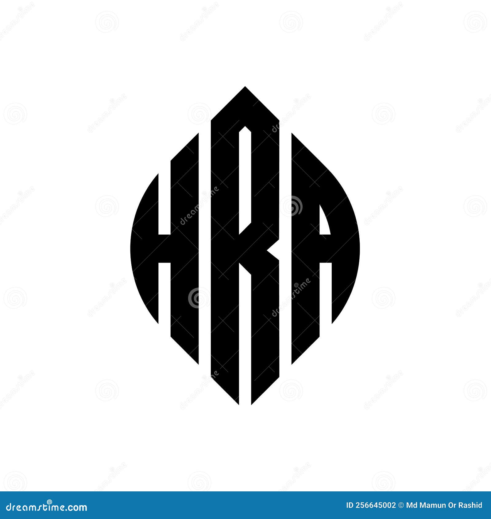 HRA Circle Letter Logo Design With Circle And Ellipse Shape. HRA ...