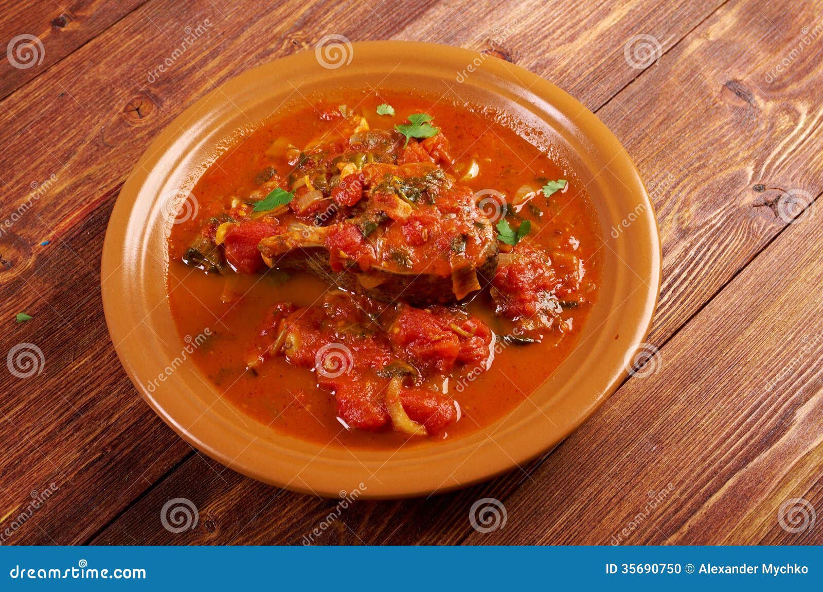 Hraime- Libyan Prepared Fish Stock Photo - Image of color, freshwater ...