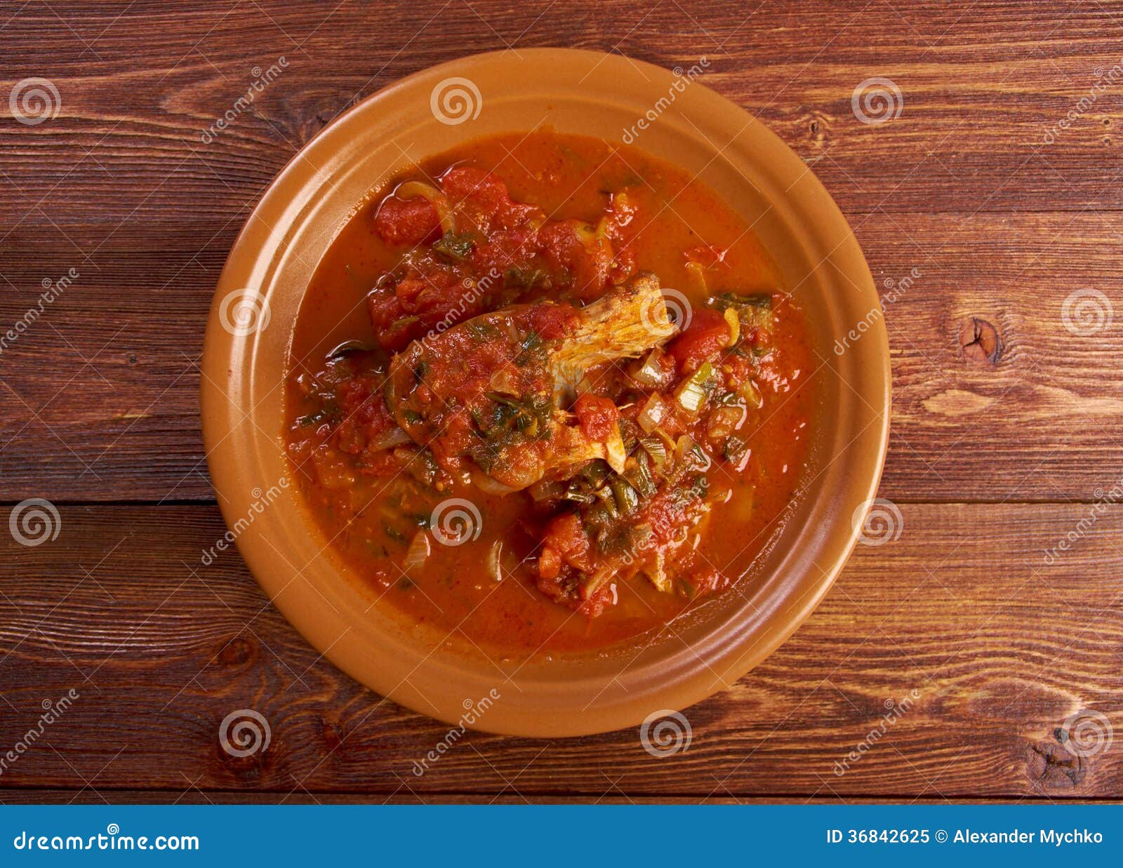 Hraime- Libyan Prepared Fish Stock Image - Image of tomato ...