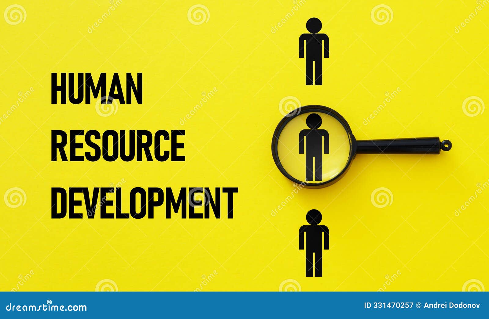 HRD Human Resource Development is Shown Using the Text Stock Image ...