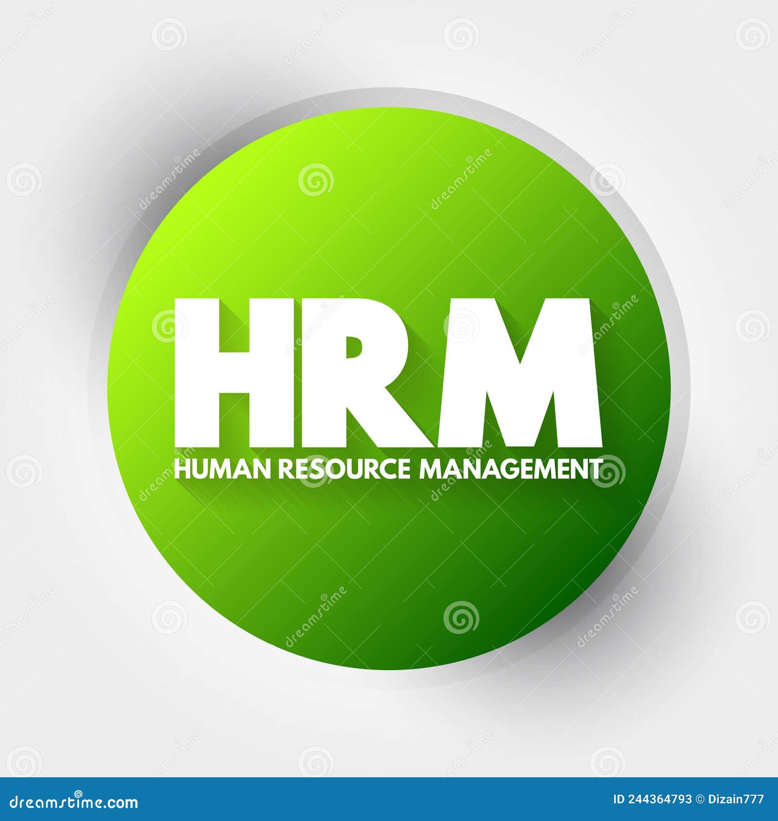 HRM - Human Resource Management Acronym, Business Concept Background ...