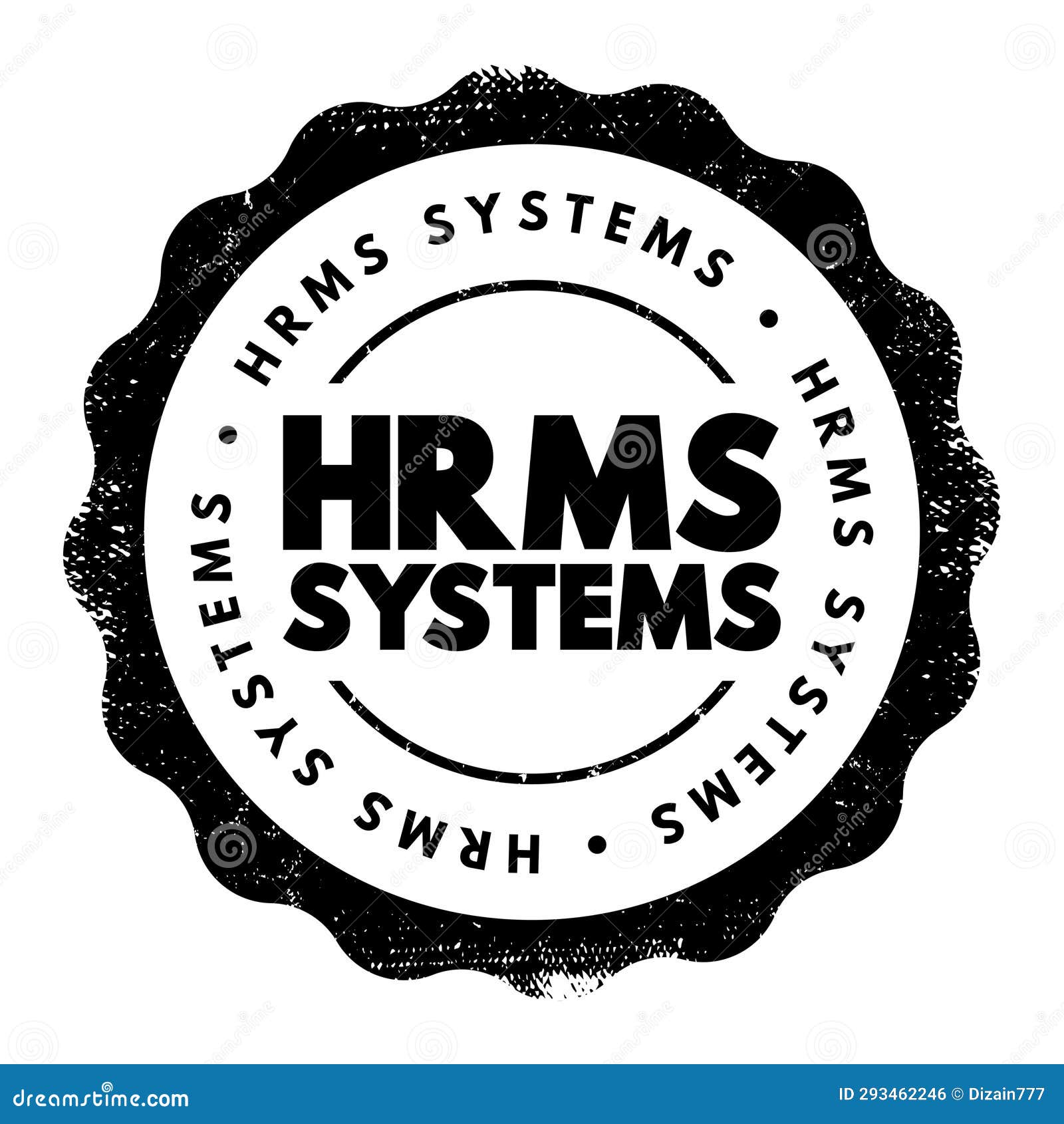HRMS - Human Resource Management System Acronym, Business Concept ...