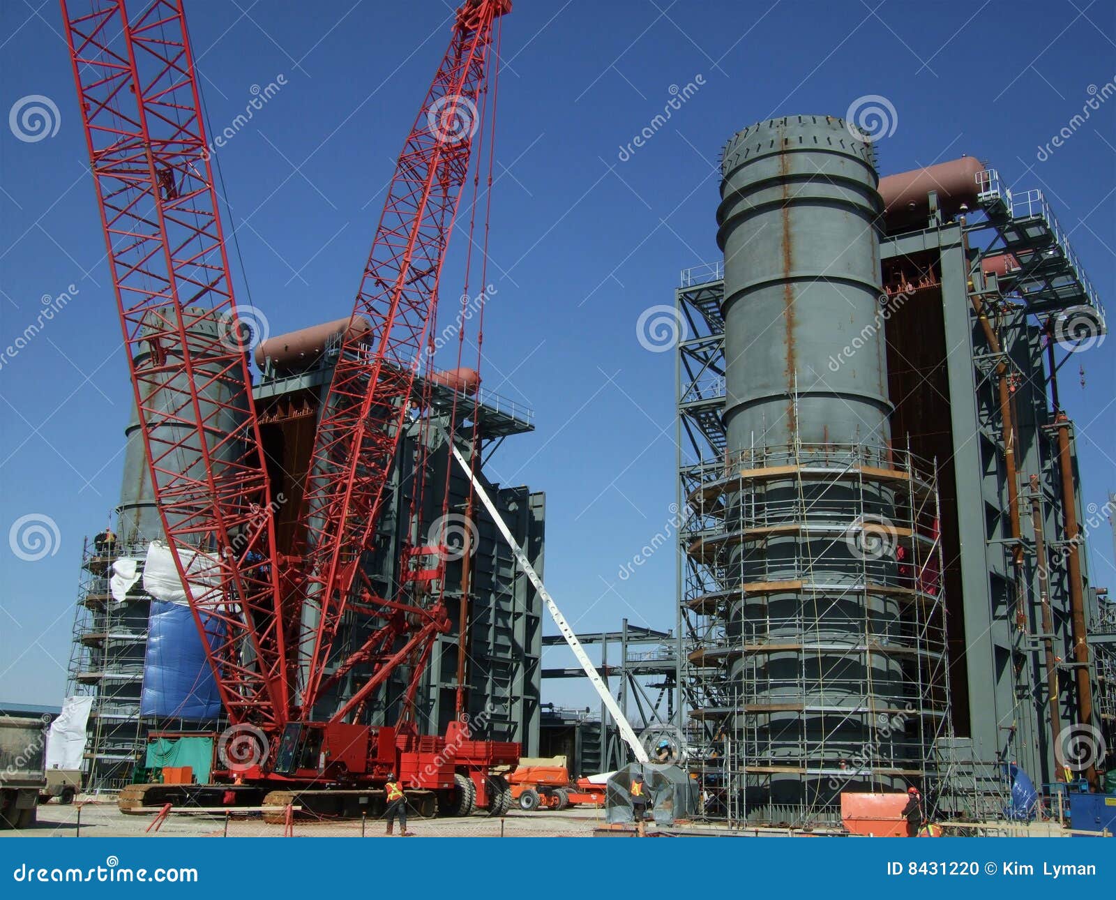 Hrsg Construction Stock Photo - Image: 8431220