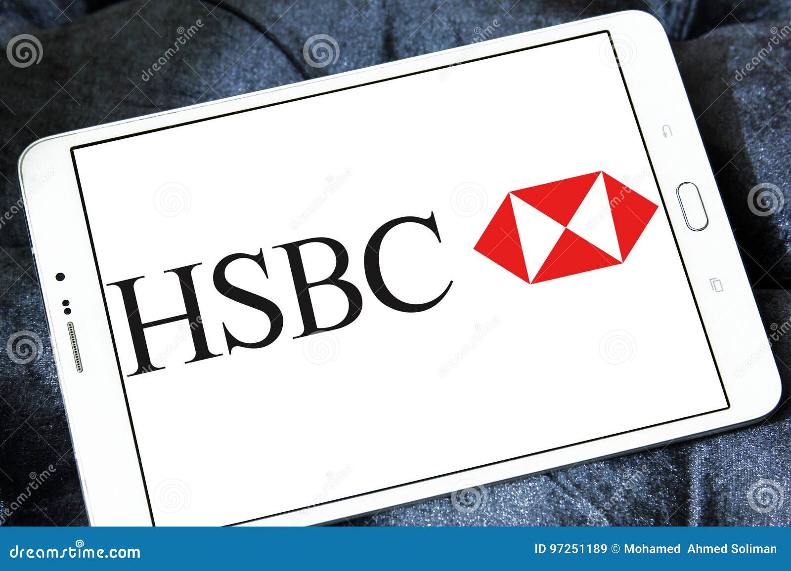 HSBC bank logo editorial stock image. Image of group - 97251189