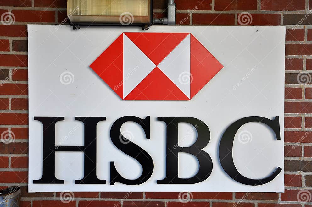 HSBC logo editorial stock photo. Image of states, cash - 24177803