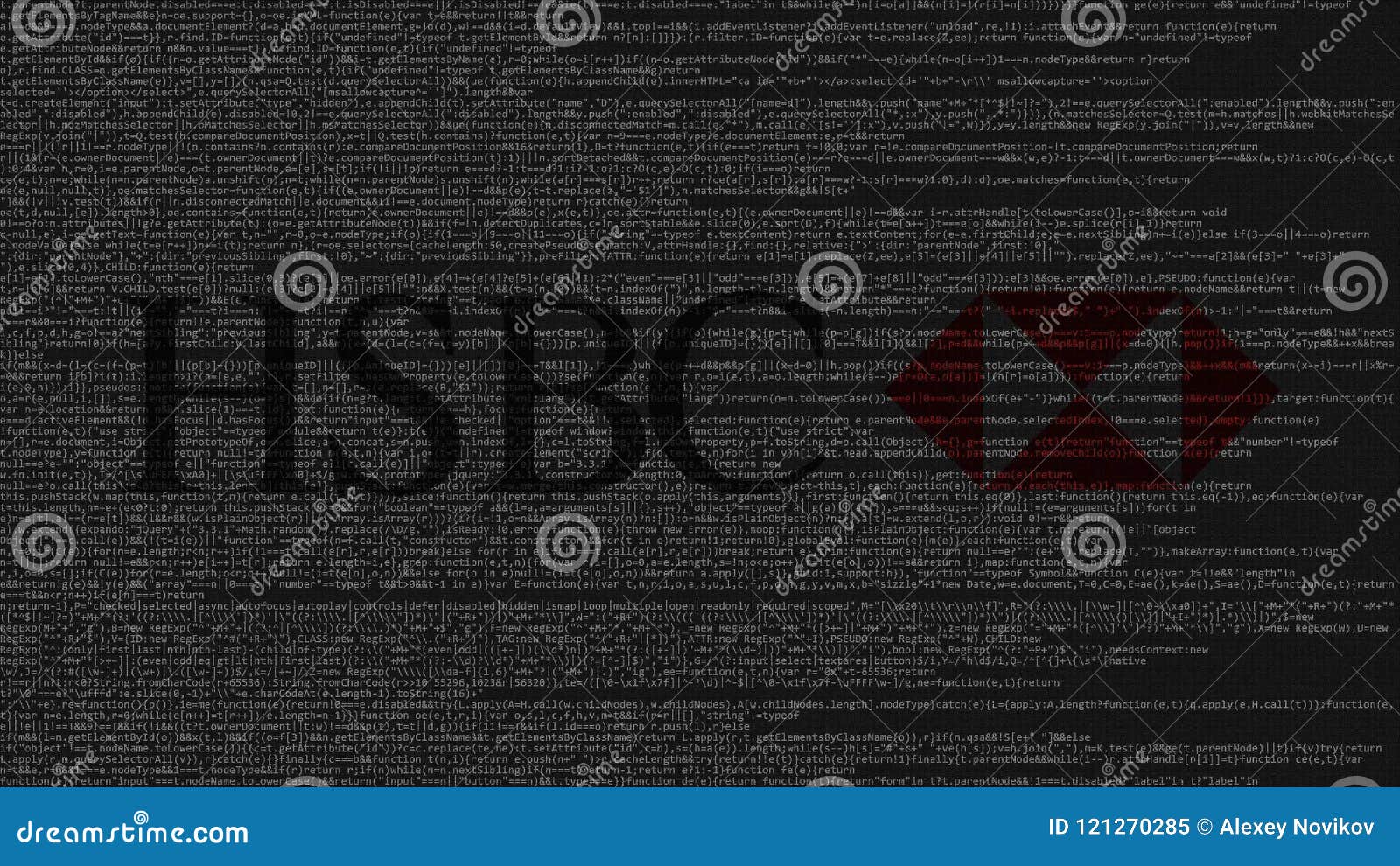 HSBC Logo Made of Source Code on Computer Screen. Editorial Loopable Animation Stock Video ...