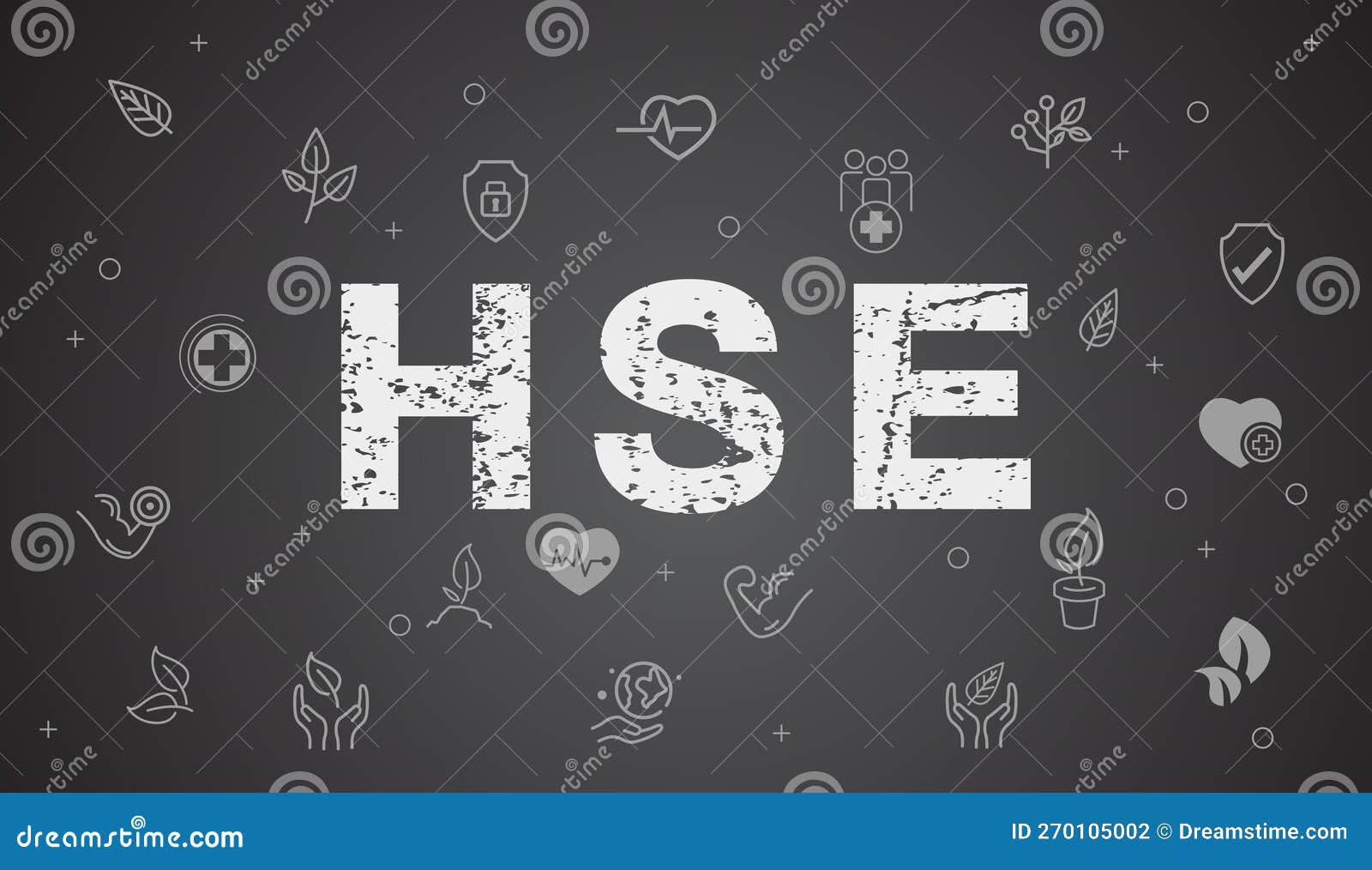 HSE Concept ,Health Safety Environment Acronym, Vector Icon Design ...