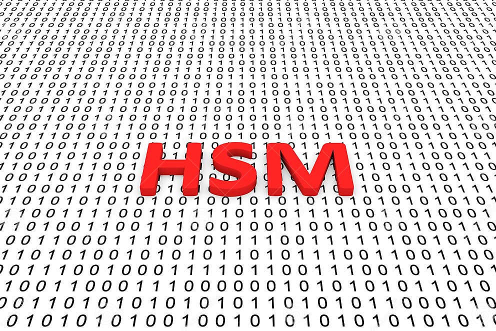 HSM stock illustration. Illustration of computer, signature - 97783928