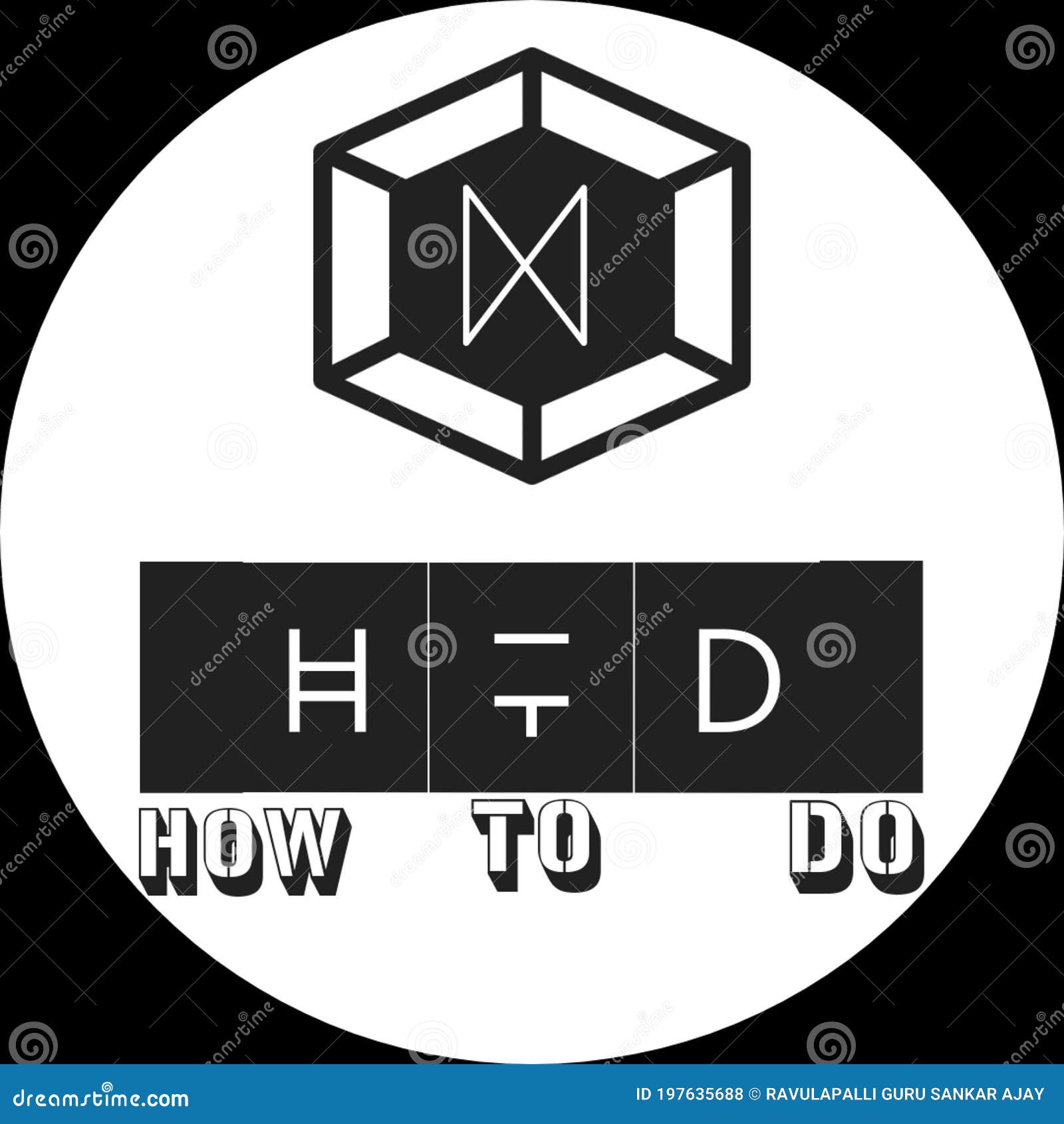 HTD LOGO HOW TO DO stock photo. Image of quality, logo - 197635688