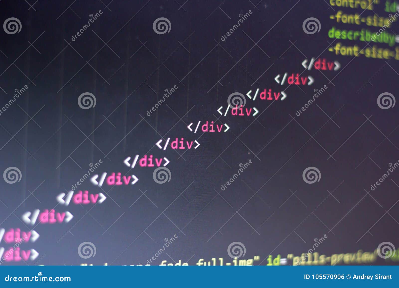 Html Code Computer Programming Source Code Abstract Screen Of Web 6759