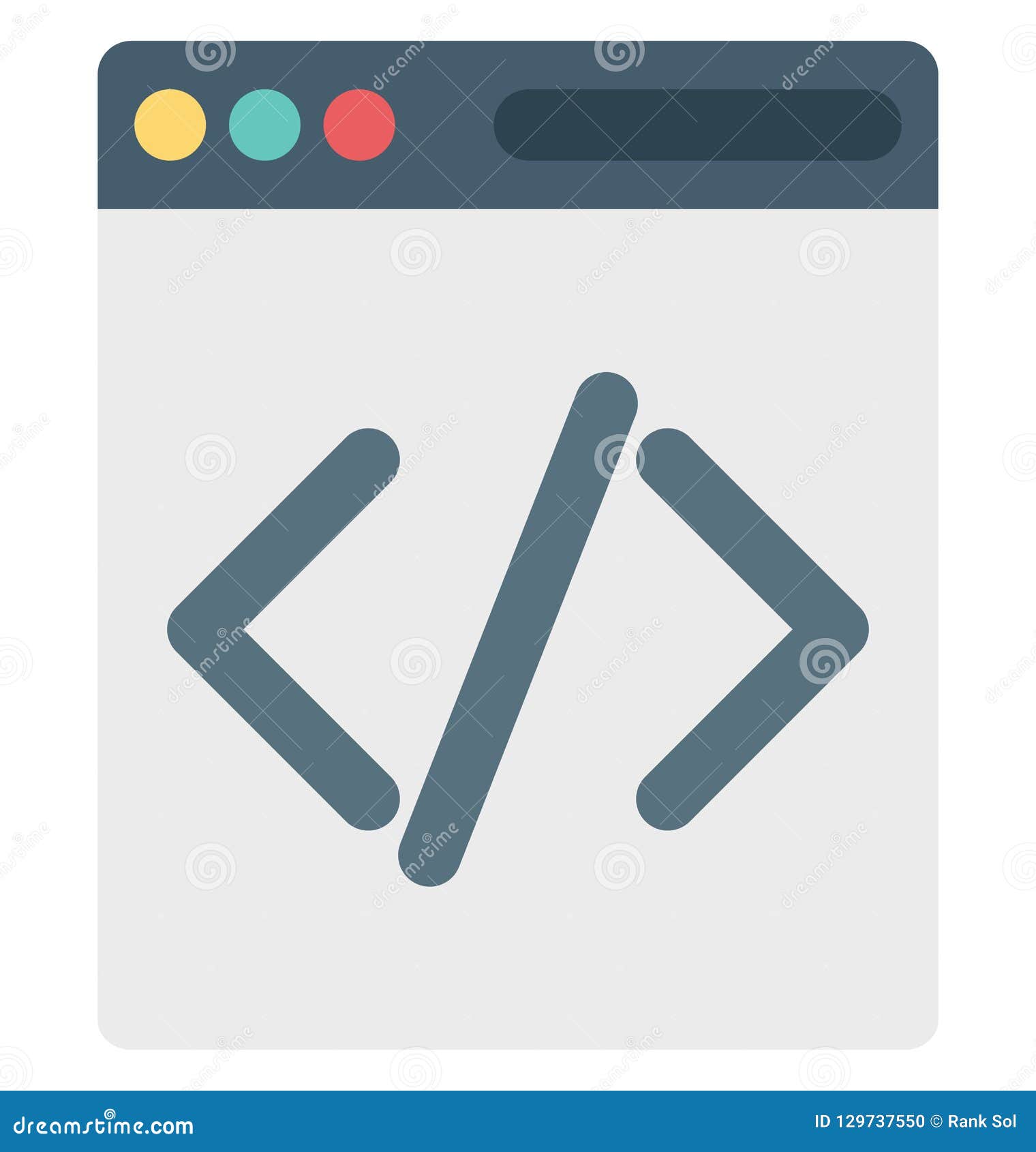 Html Coding Html Isolated Vector Icons That Can Be Easily Modified Or Edit Stock Vector