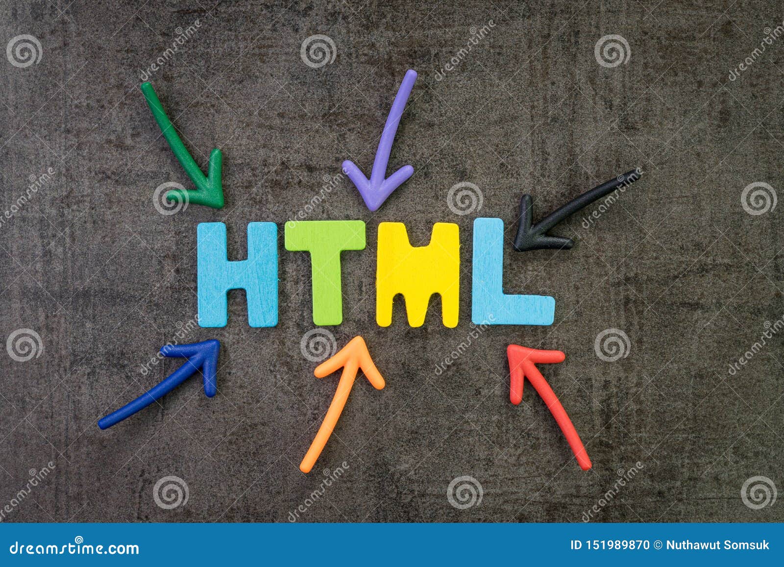 Html Coding Language Programming For Website Blog And Seo Concept