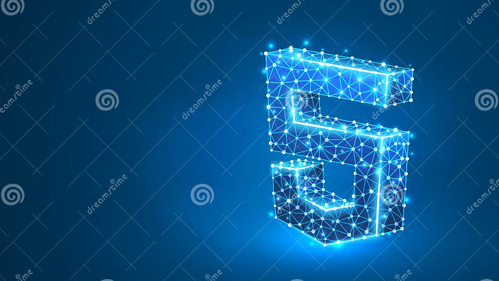 Html Coding Language Sign Device Programming Developing Concept