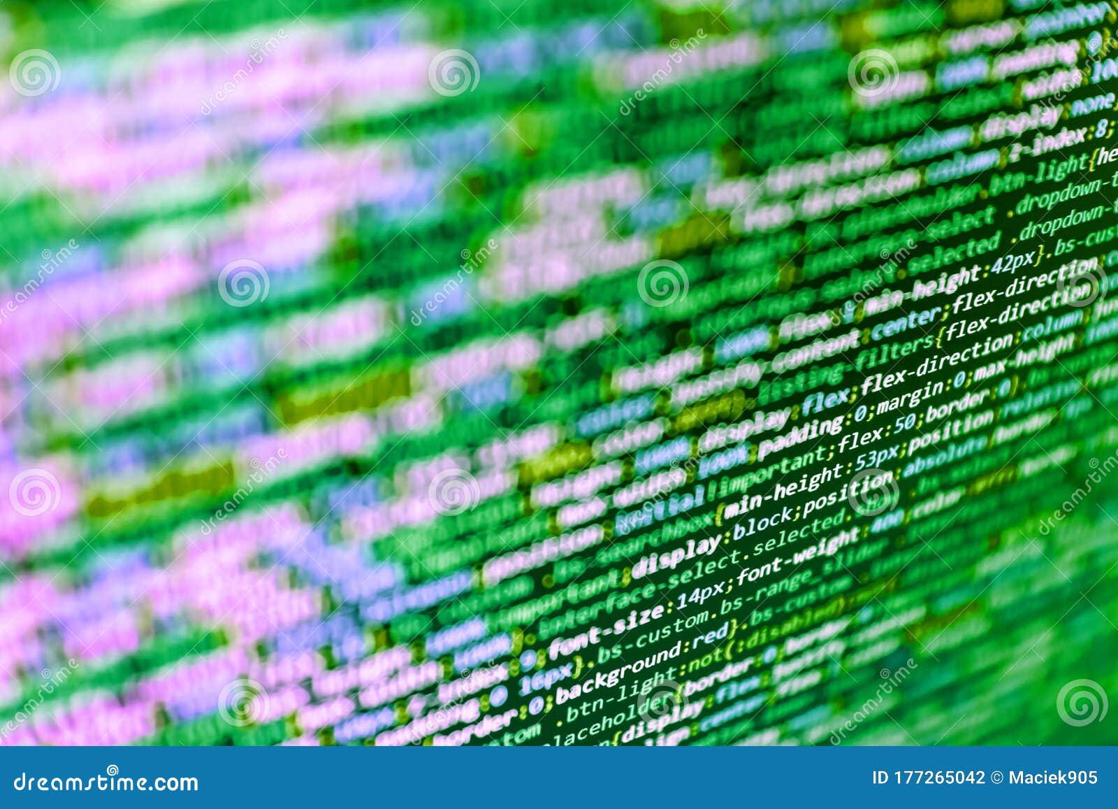 Html And Css Code Developing Screenshot Python Programming Developer Code Computer Science