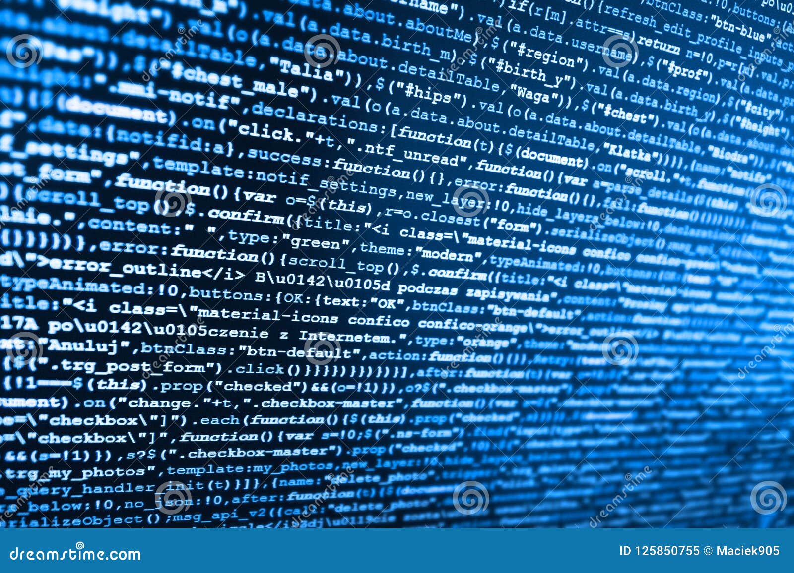 HTML5 in Editor for Website Development. Stock Image - Image of ... HTML5 in Editor for Website Development. Stock Image - Image of ...