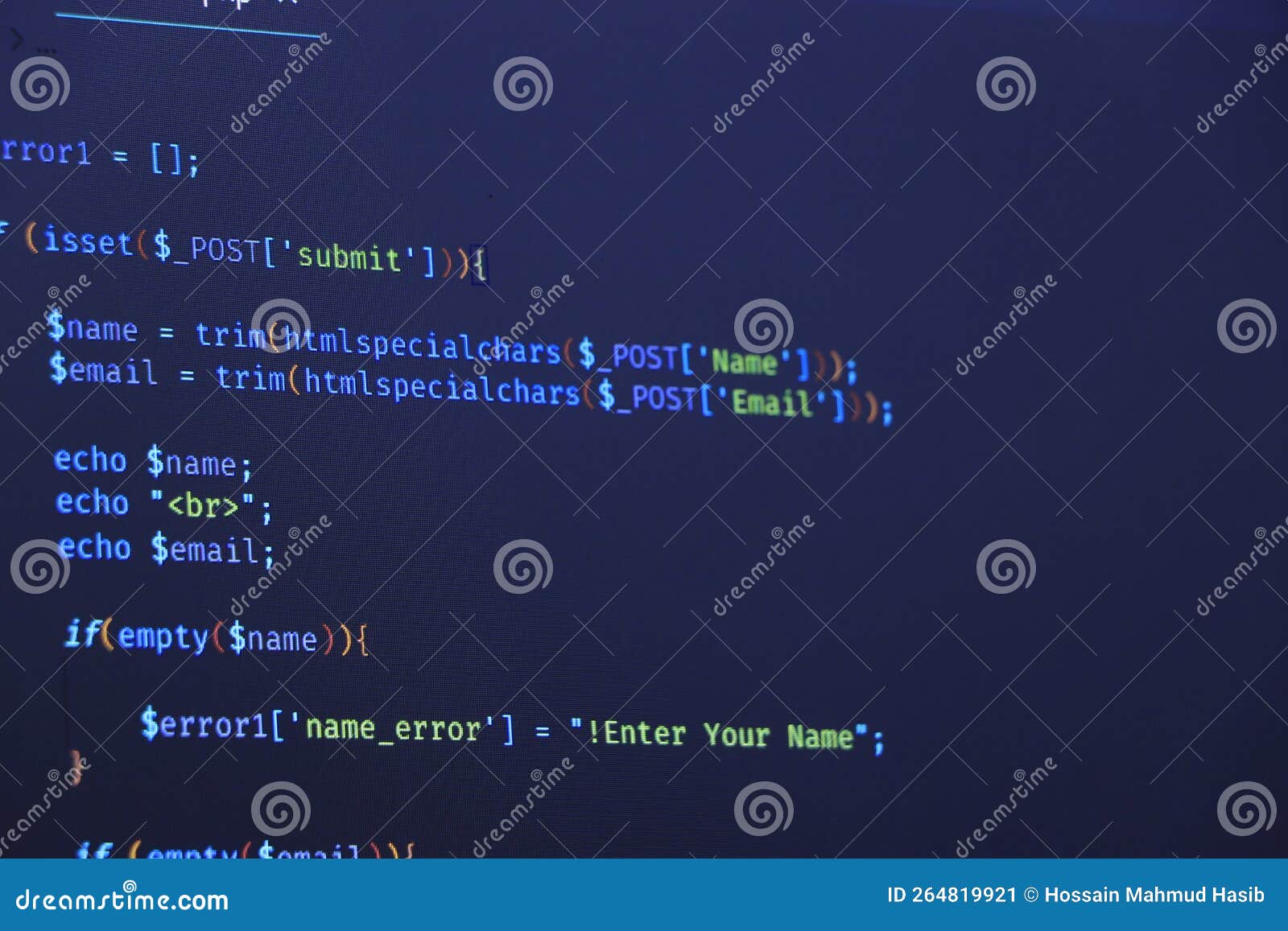 HTML5 Main Menu in Code Editor for Website Development Stock Image ... HTML5 Main Menu in Code Editor for Website Development Stock Image ...