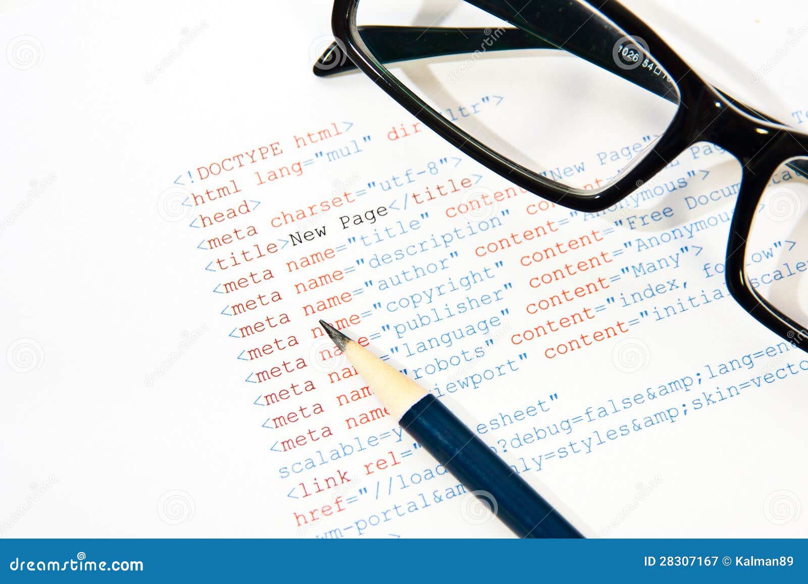 Css Stylesheet Code Computer Programming Source Code Abstract Screen Of Web Developer Digital