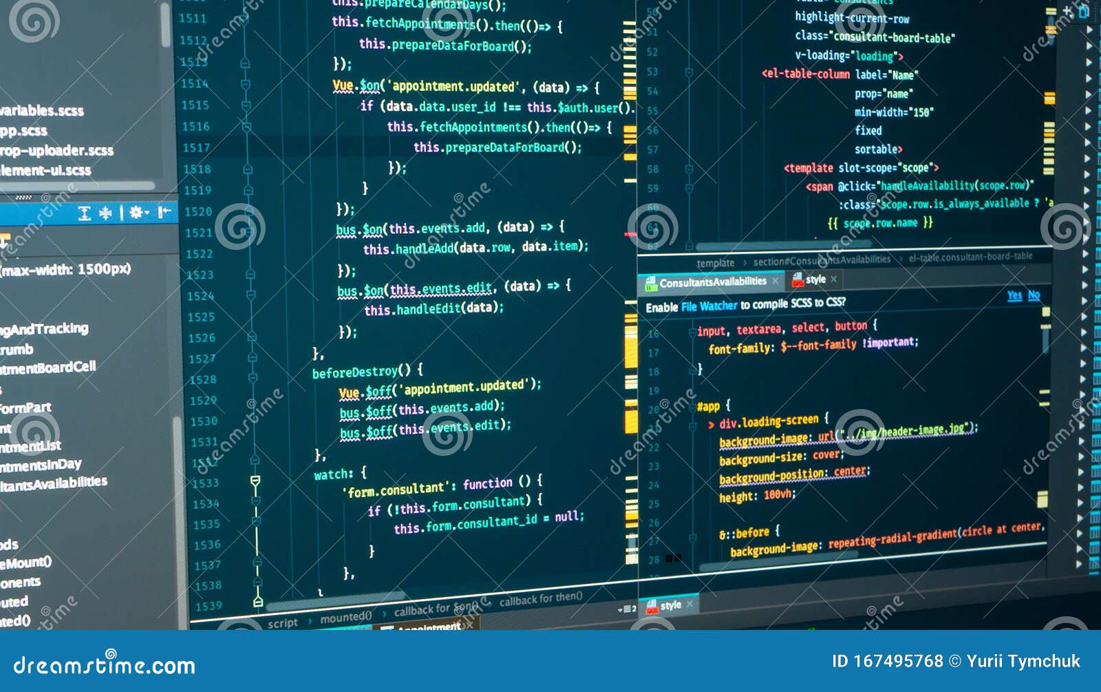 Html Web Code Markup Javascript Programming Coding Script Language For Software Development