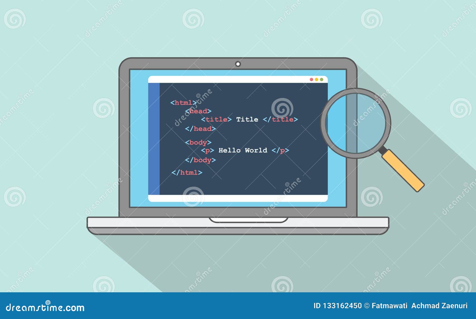 Html Website Structure Code Program with Laptop and Text Editor Program ... Html Website Structure Code Program with Laptop and Text Editor Program ...