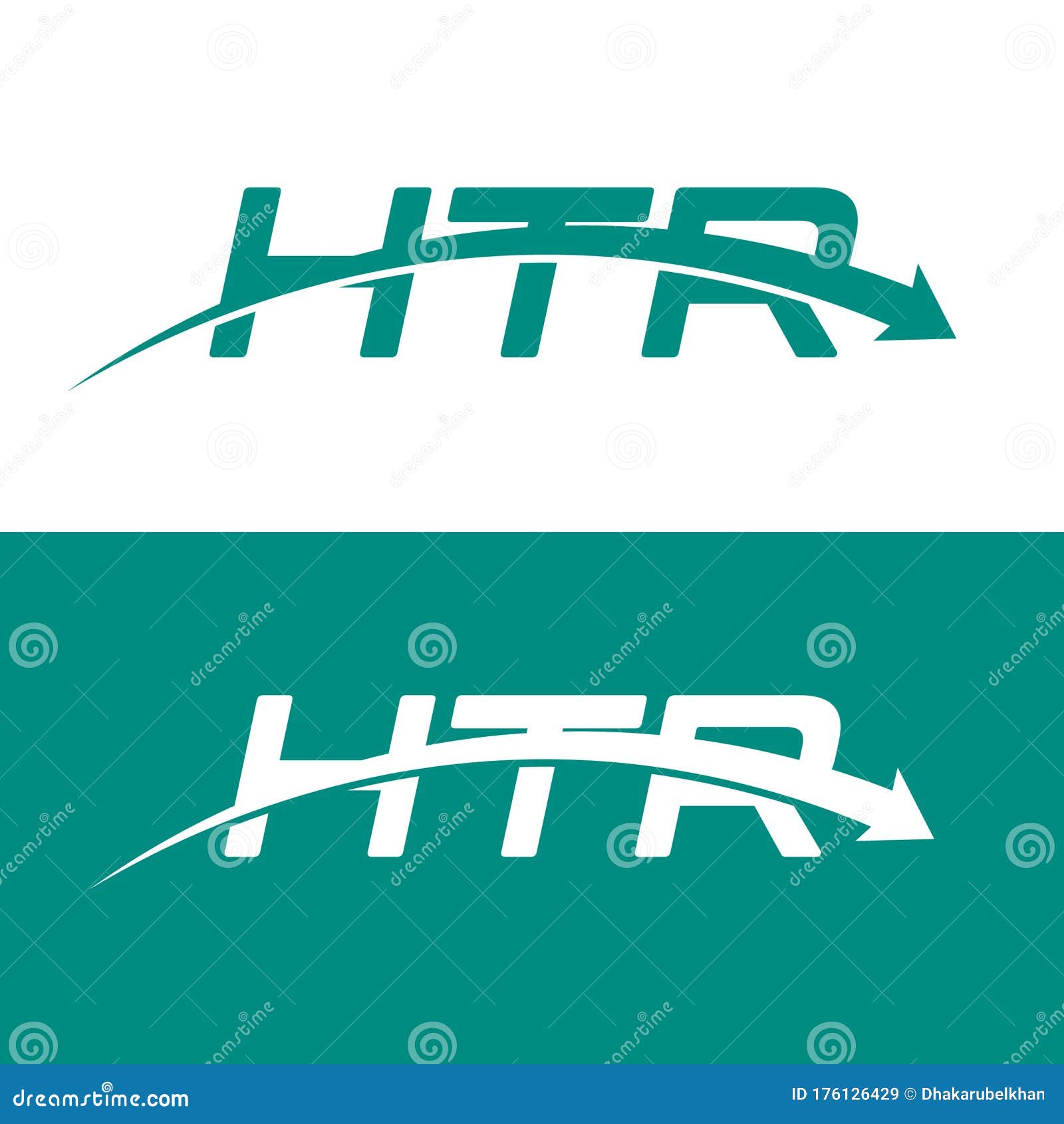 HTR Letter Logo Design Vector Stock Vector - Illustration of concept ...