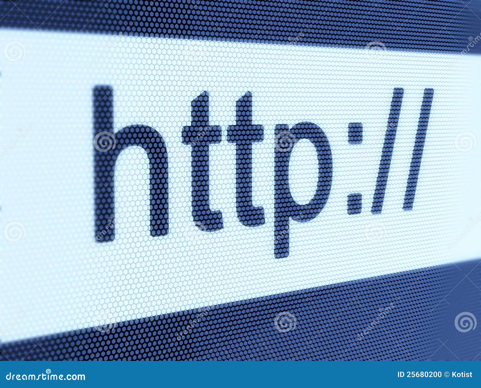 Http stock illustration. Illustration of pixel, hyperlink - 25680200