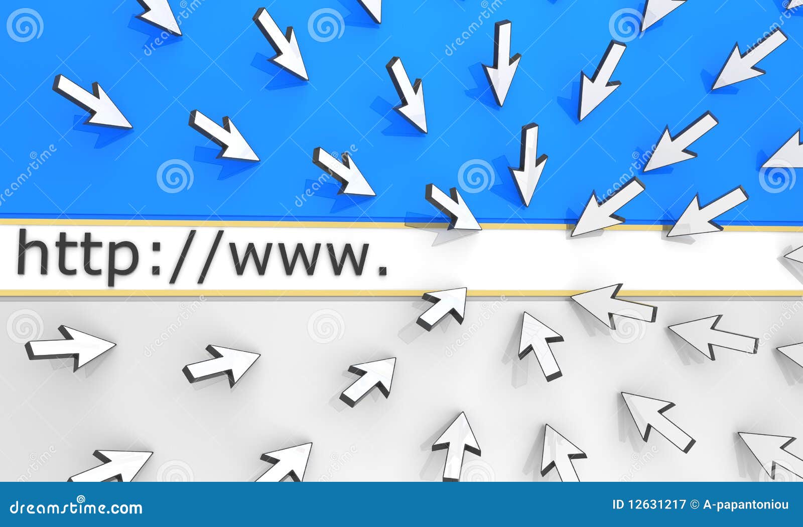 Http Address stock illustration. Illustration of search - 12631217