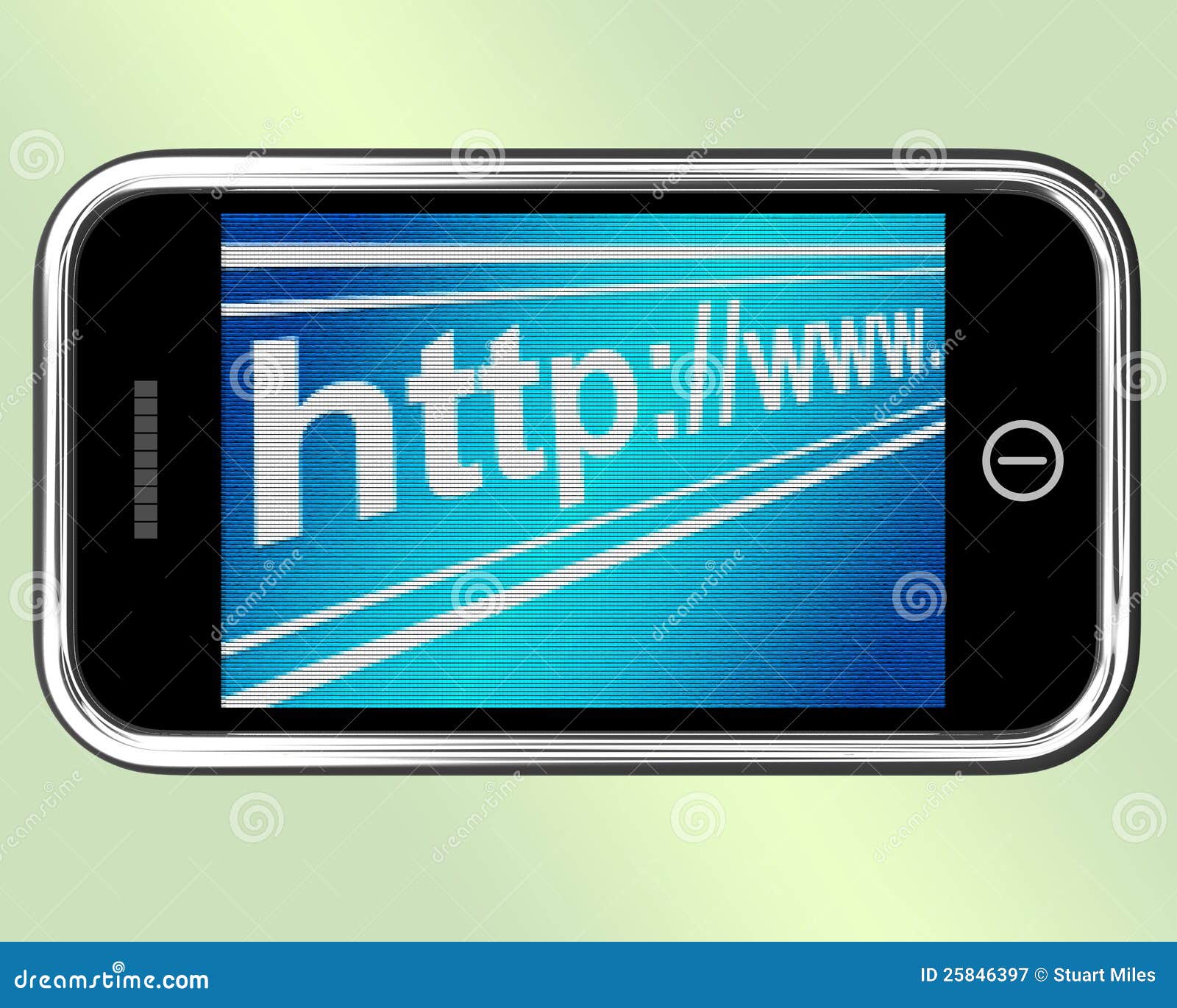 HTTP-Adresse Zeigt on-line-Website Oder Internet Stock Abbildung ...