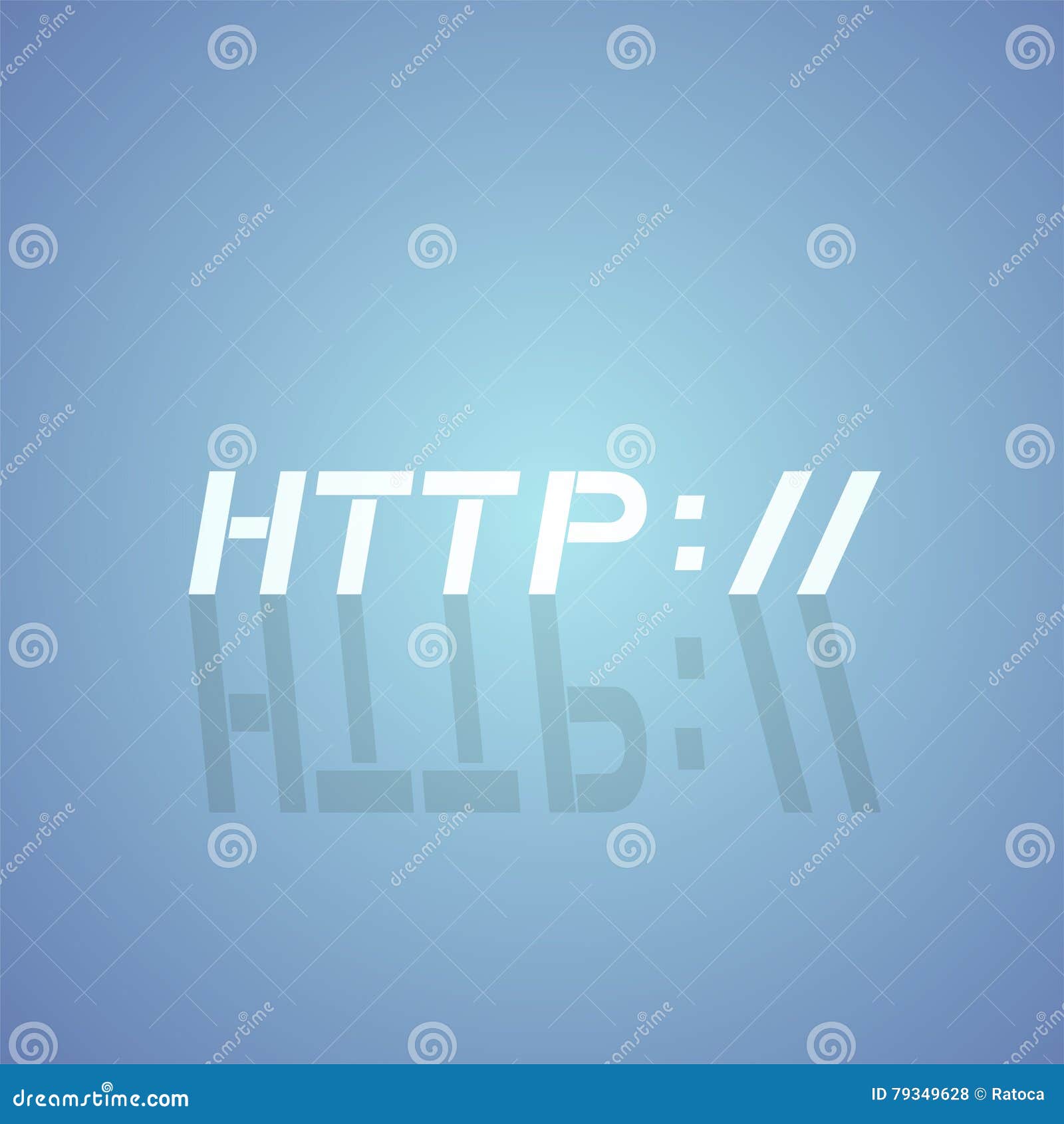 HTTP-Symbol vektor abbildung. Illustration von symbol - 79349628