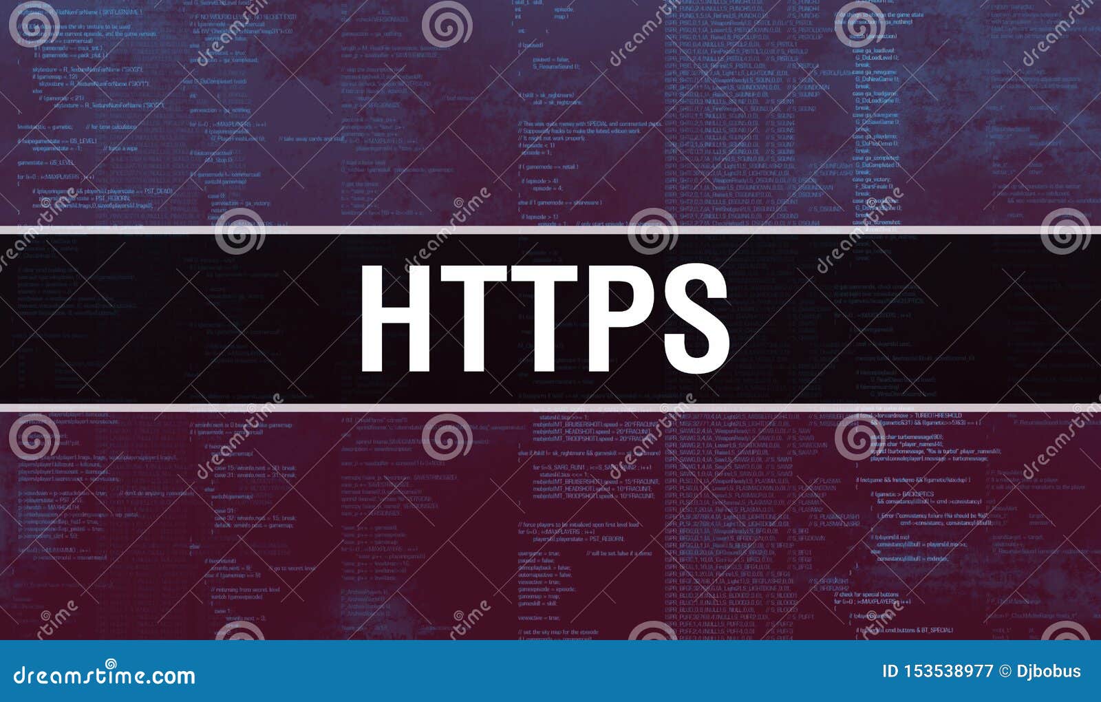 Https Con Tecnologia Digitale a Codice Binario Sfondo Astratto Con ...