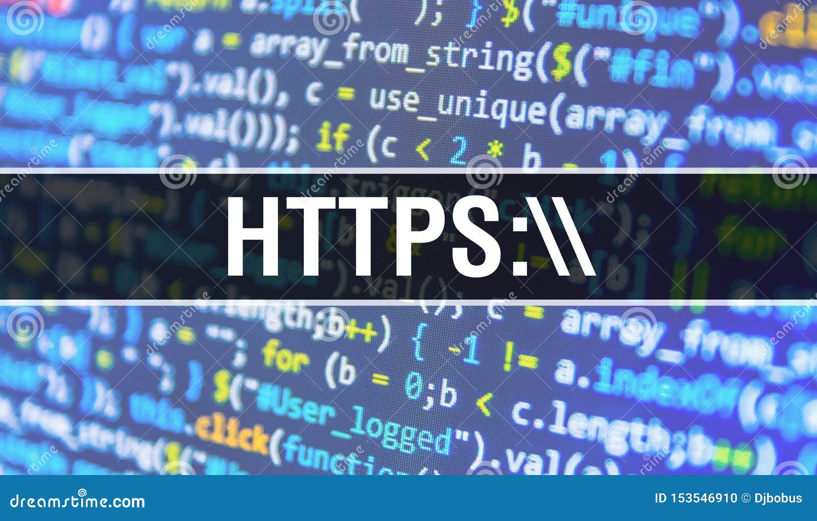 Https: Text Written on Programming Code Abstract Technology Background ... Https: Text Written on Programming Code Abstract Technology Background ...