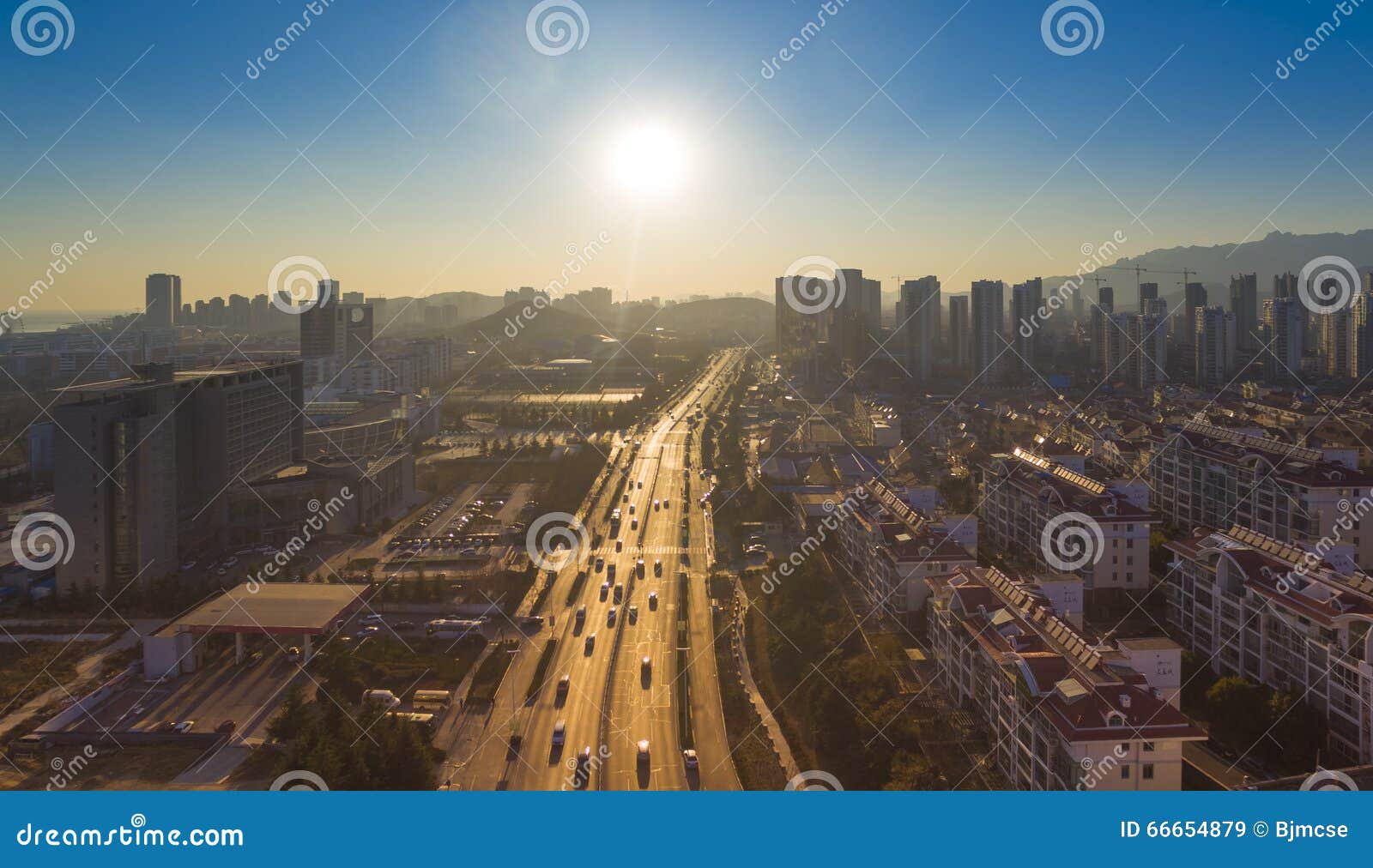Huangdao Landscape Shandong China Stock Image - Image of area ...