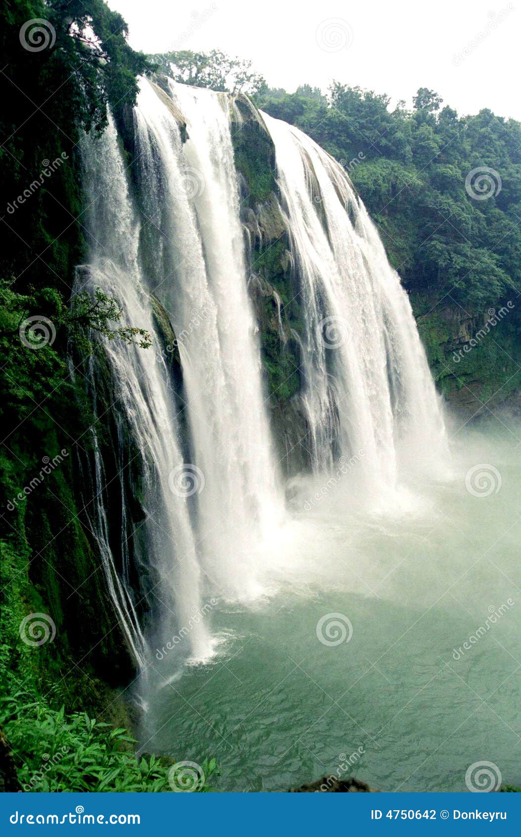 Huangguoshu Waterfall Side View Stock Images by Megapixl