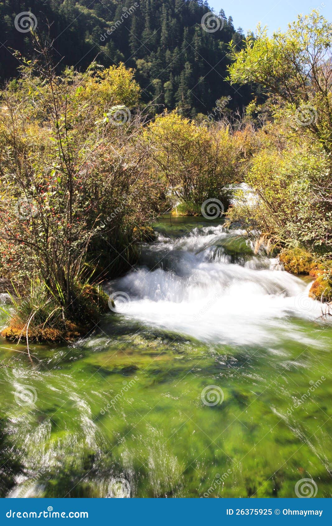 Huanglong National Park, China Stock Image - Image of nature, natural ...