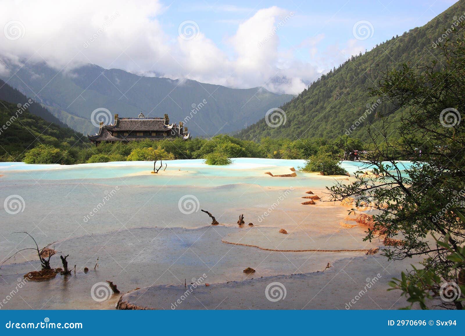 Huanglong Scenic Area stock photo. Image of sichaun, tour - 2970696