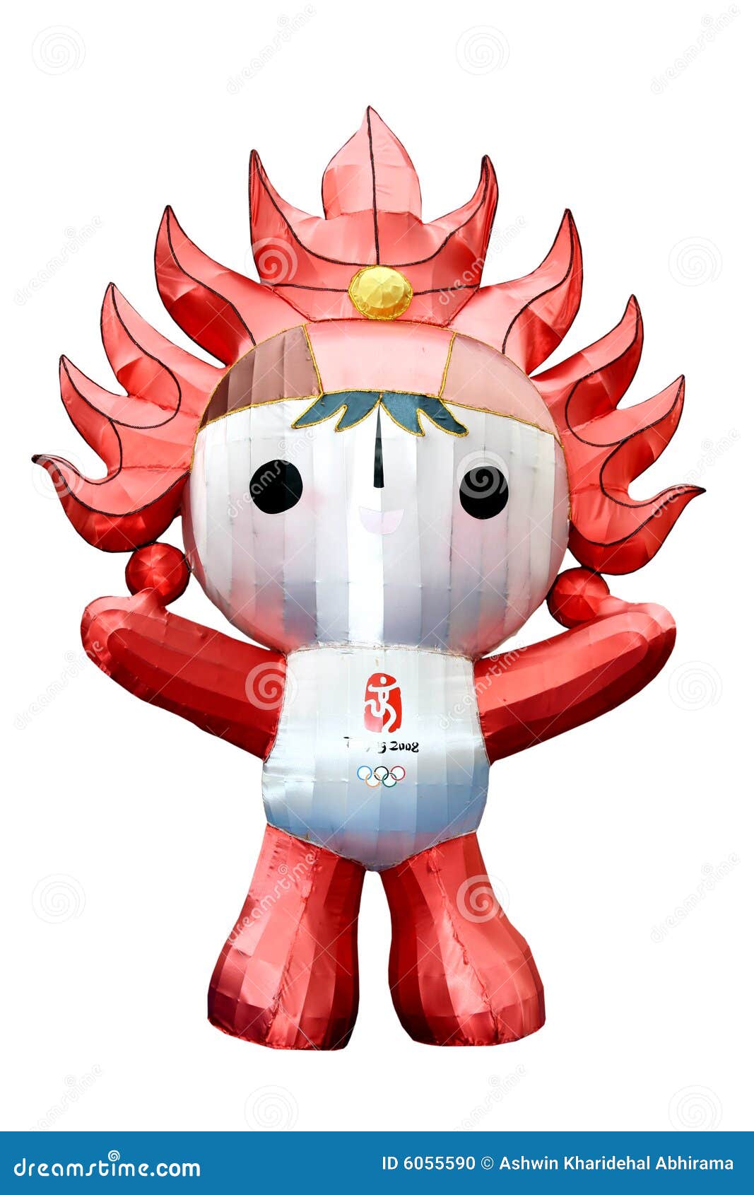 Huanhuan the Beijing Olympic Mascot Editorial Image - Illustration of ...
