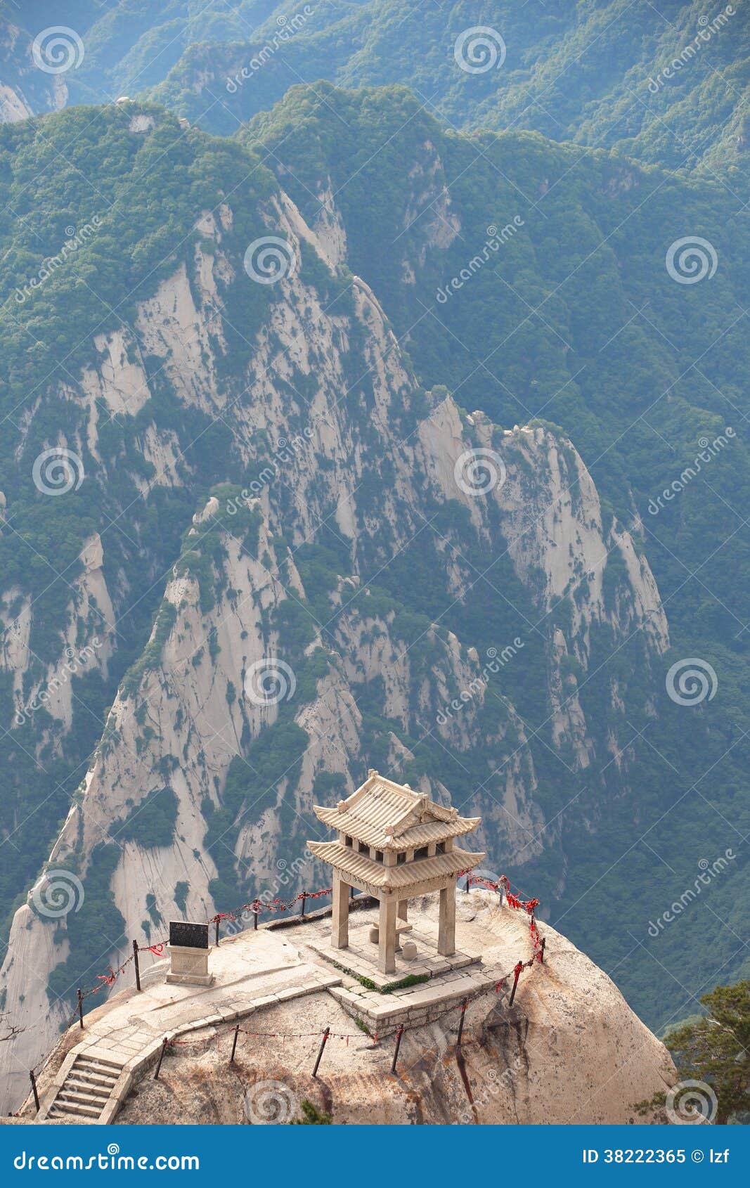 Huashan chess pavilion stock image. Image of beautiful - 38222365