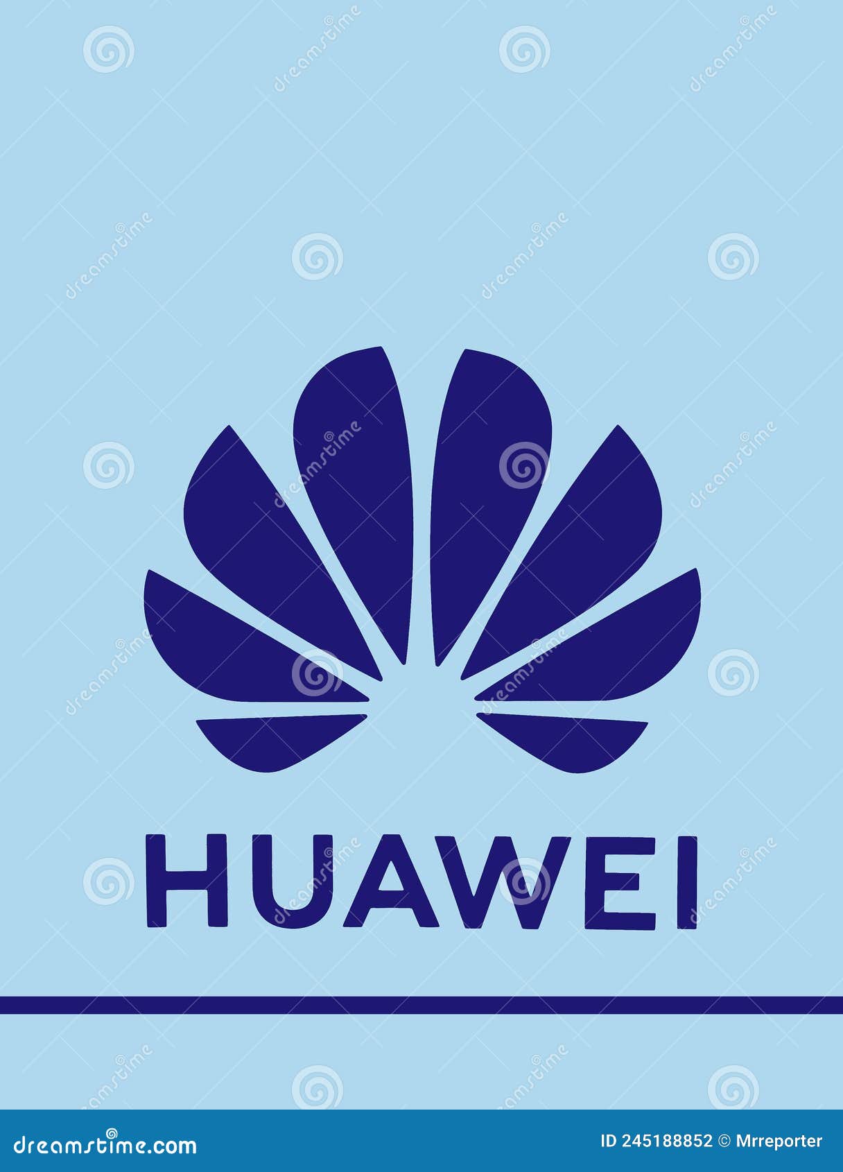 Huawei Logo Sign on the Light-panel Editorial Photography - Image of ...