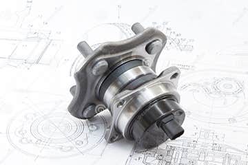 Hub with bearing stock image. Image of brake, computer - 92260707