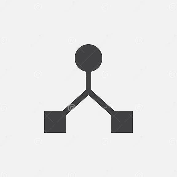 Hub Icon Vector Illustration Isolated on White . Stock Vector ...