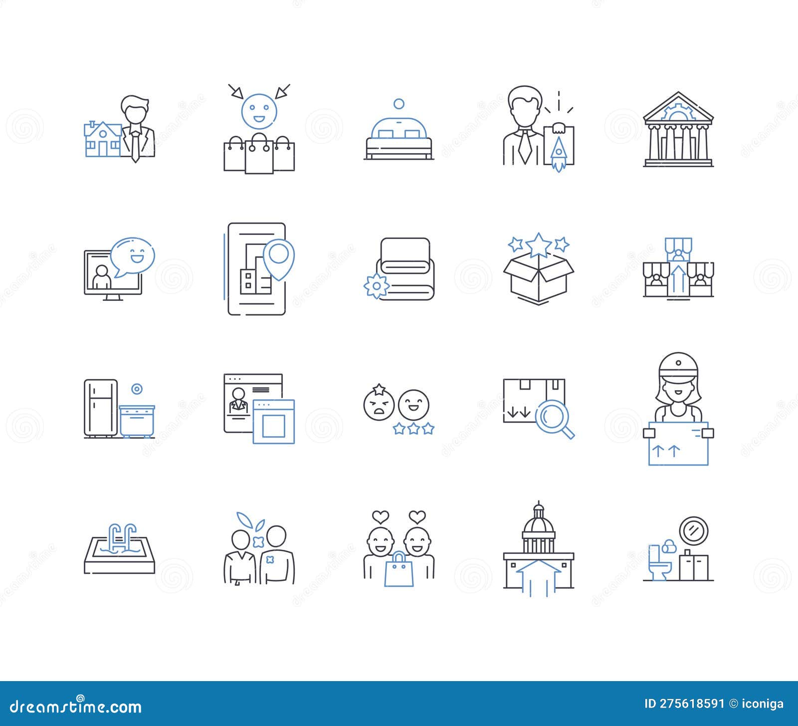 Hub Line Icons Collection. Connectivity, Collaboration, Efficiency ... Hub Line Icons Collection. Connectivity, Collaboration, Efficiency ...