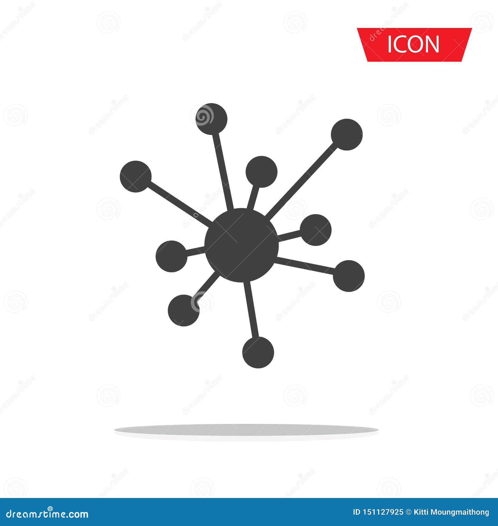 Hub Network Connection Icon Vector Isolated on Background Stock Vector ... Hub Network Connection Icon Vector Isolated on Background Stock Vector ...