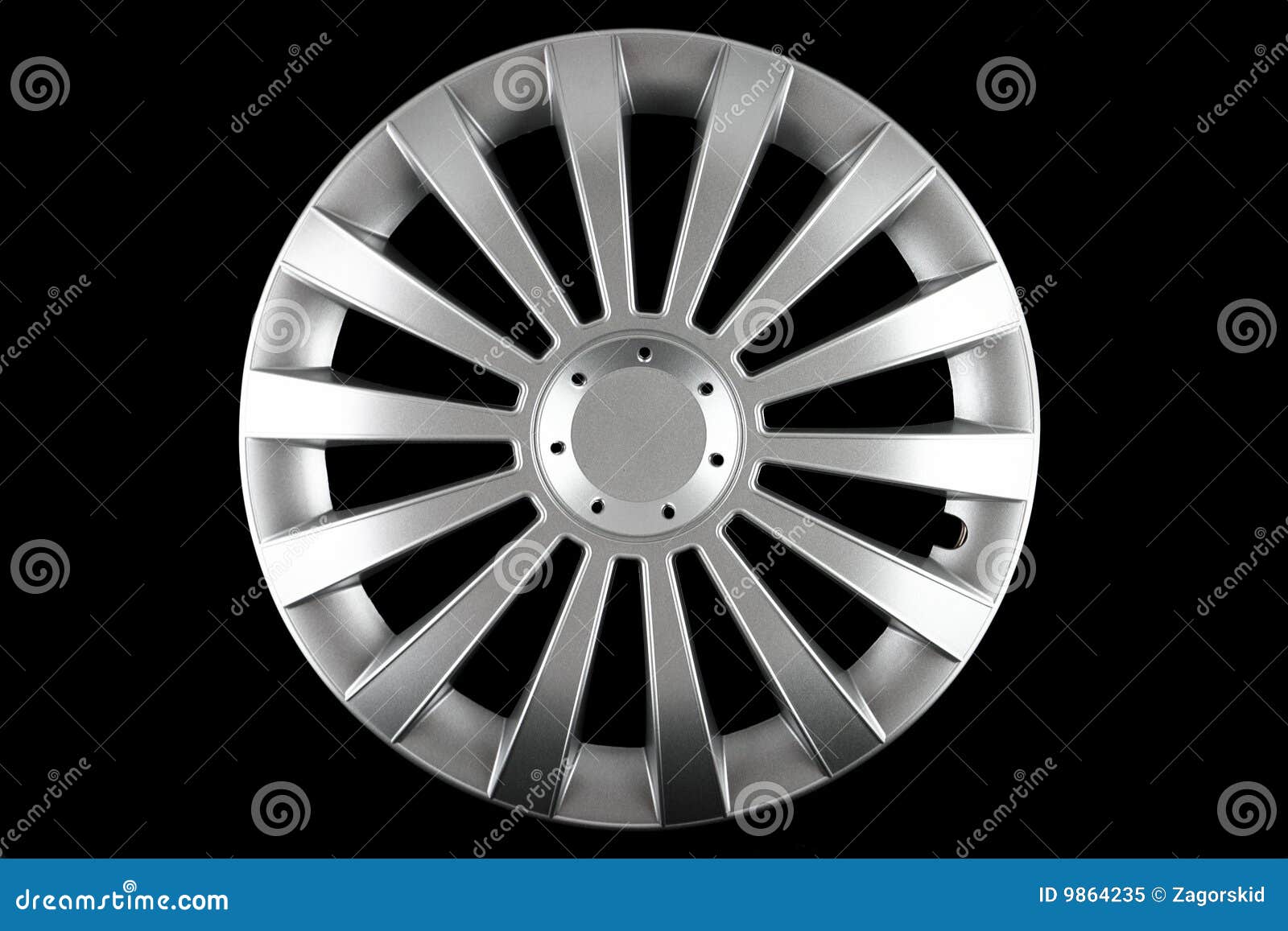 Hubcap isolated stock image. Image of chrome, hubcaps - 9864235