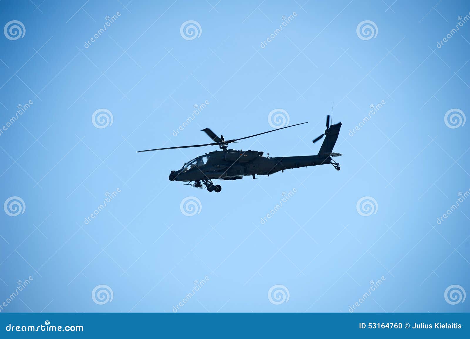 Hubschrauber AMERIKANISCHE Armee-Boeings Apache AH-64 Redaktionelles ...